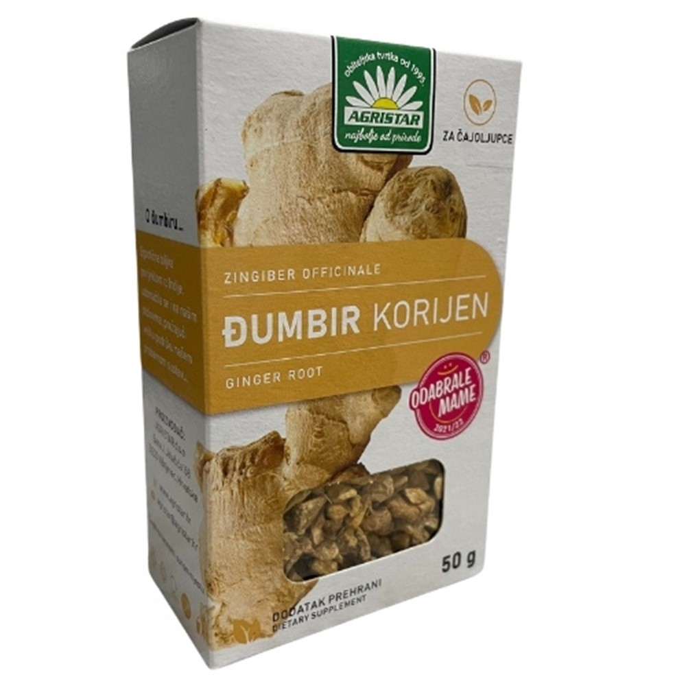 Agristar Đumbir Korijen 50g – Čaj za Probavu - Proteka