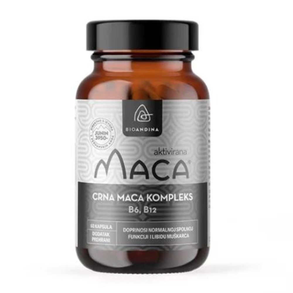 Biondina Maca Crna s vitaminima B6 i B12 - Proteka