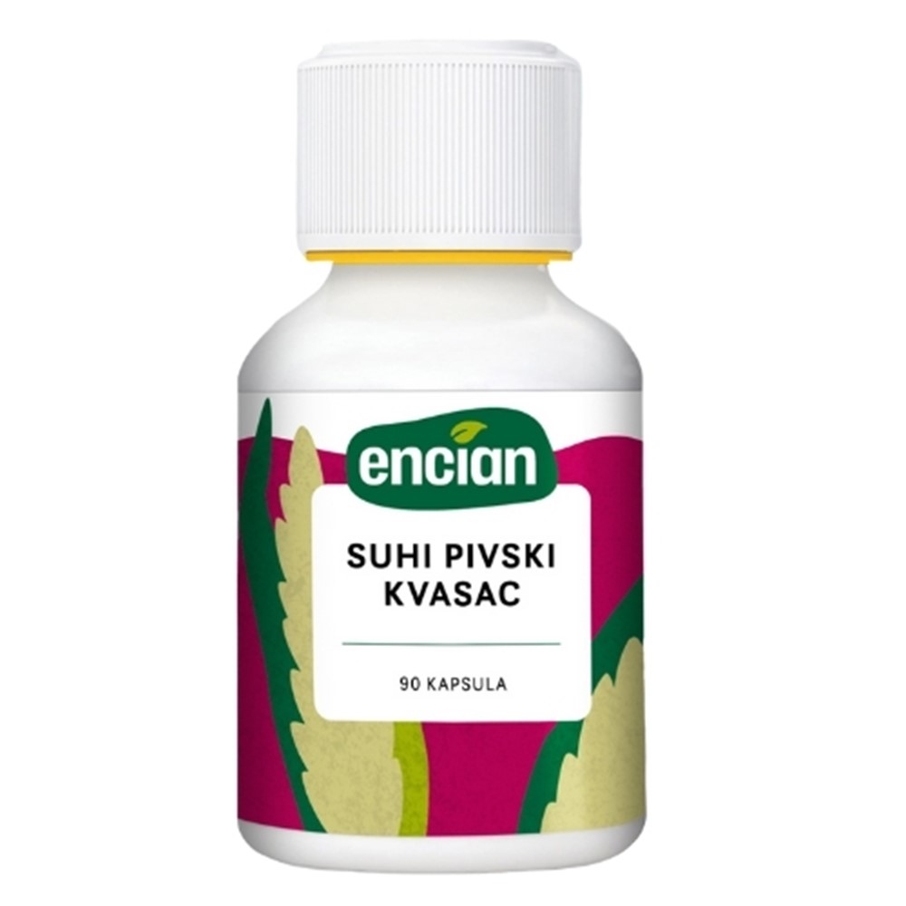 Encian Suhi Pivski Kvasac s Cinkom - Imunitet i Zdravlje - Proteka