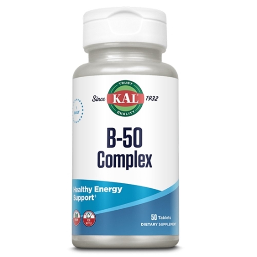 KAL B-50 Complex - Vitamini B za Energiju i Zdravlje - Proteka