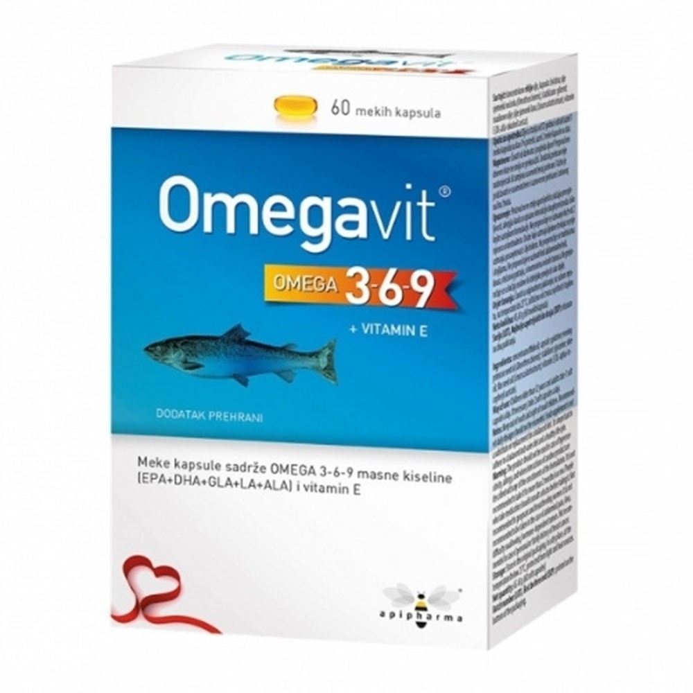Omegavit Omega 3-6-9 – Masne kiseline i vit E - Proteka