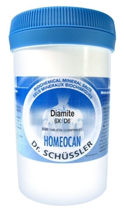 SCHUSSLEROVE ili tkivne soli DIAMITE 6X/D6 - Proteka